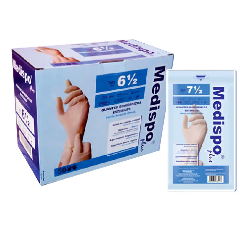 GUANTE ESTÉRIL MEDISPO – Punto Médico Distribuciones